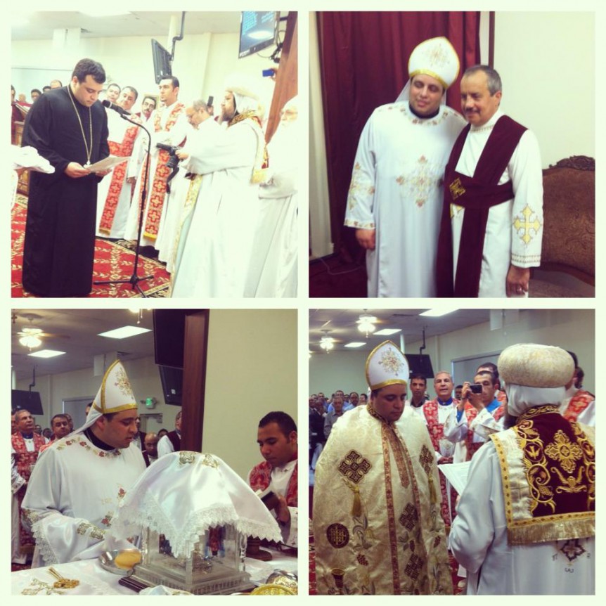 Axios! The Ordination of Fr. Michael Fanous | Coptic Orthodox Diocese ...