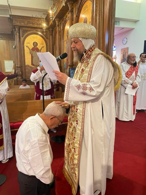 Axios! The Ordination of Deacon Mikhail | Coptic Orthodox Diocese of ...