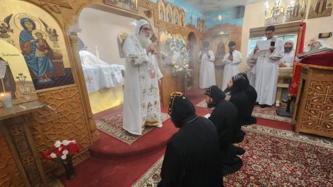 Celebrating the Feast of St. Anthony at St. Anthony Coptic Orthodox ...