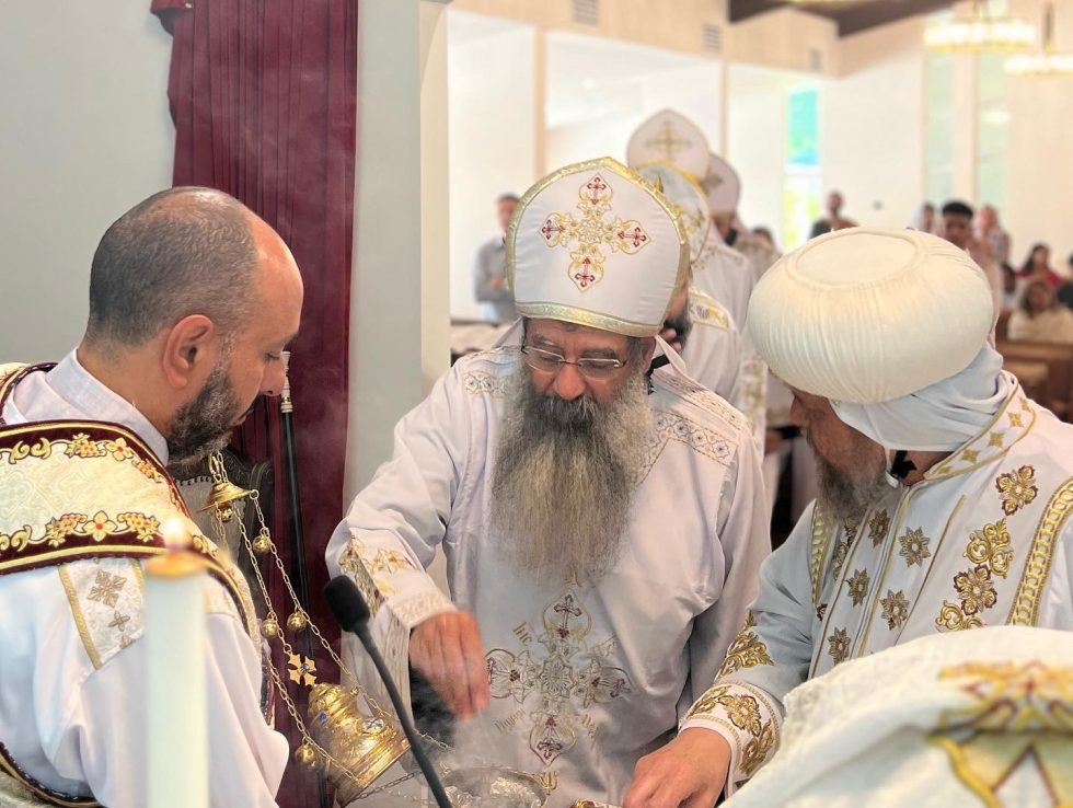 Celebrating the Divine Liturgy of the Feast of Transfiguration at ...