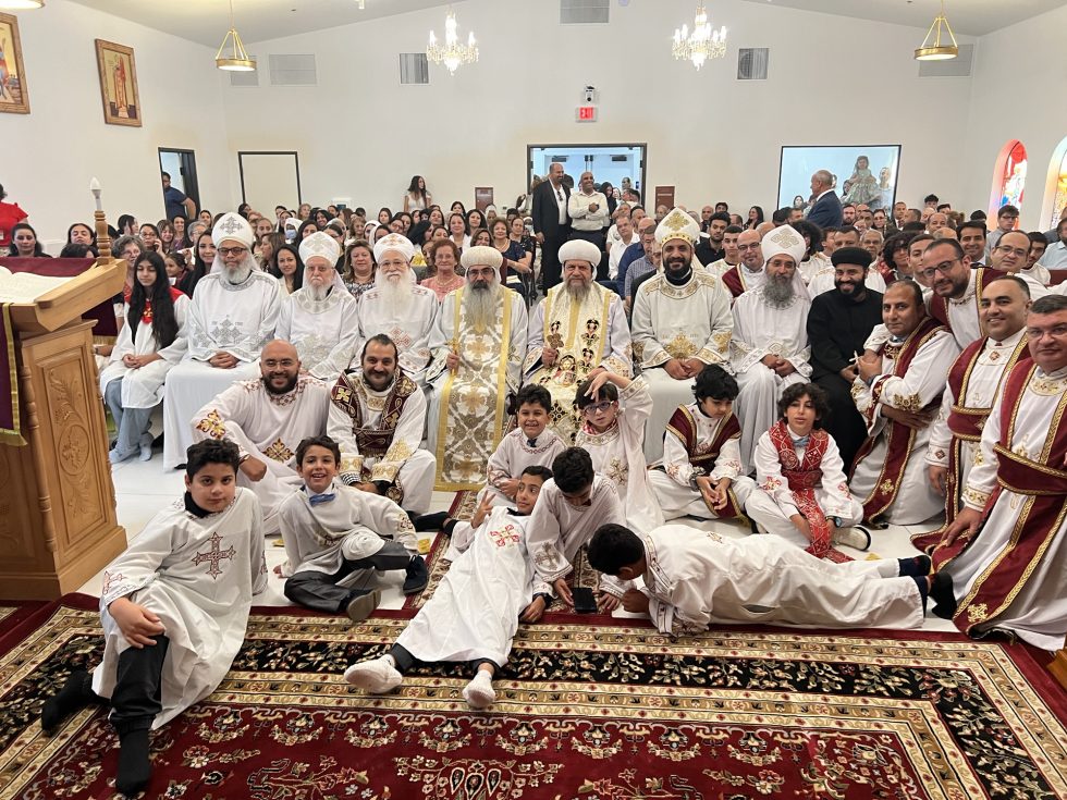 The Grand Opening of Archangel Michael & Archangel Gabriel Coptic ...