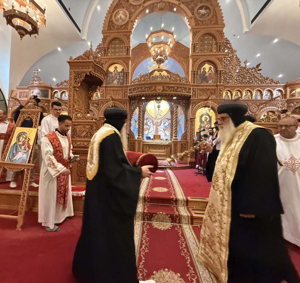 The Receiving of the Relics of St. Mina | Coptic Orthodox Diocese of ...